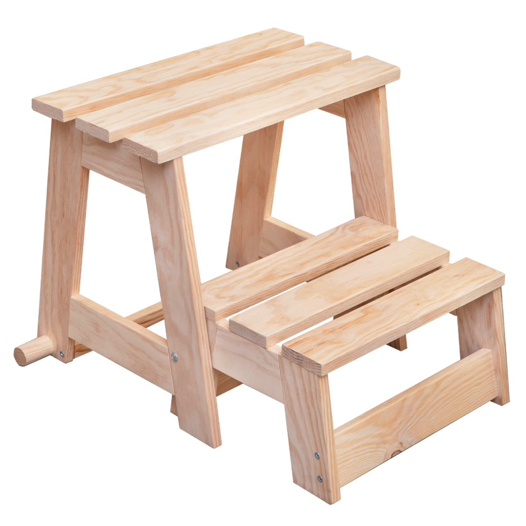 Wooden step up store
